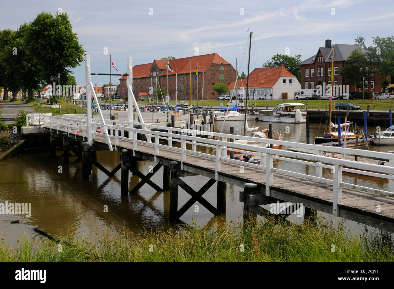 bridge blank european caucasian harbor harbours historical germany ...