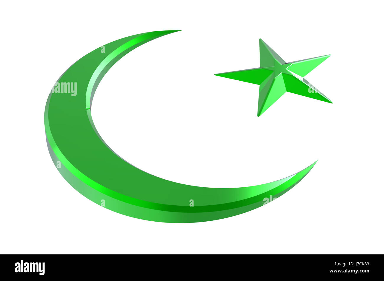 Muslim Symbol Green