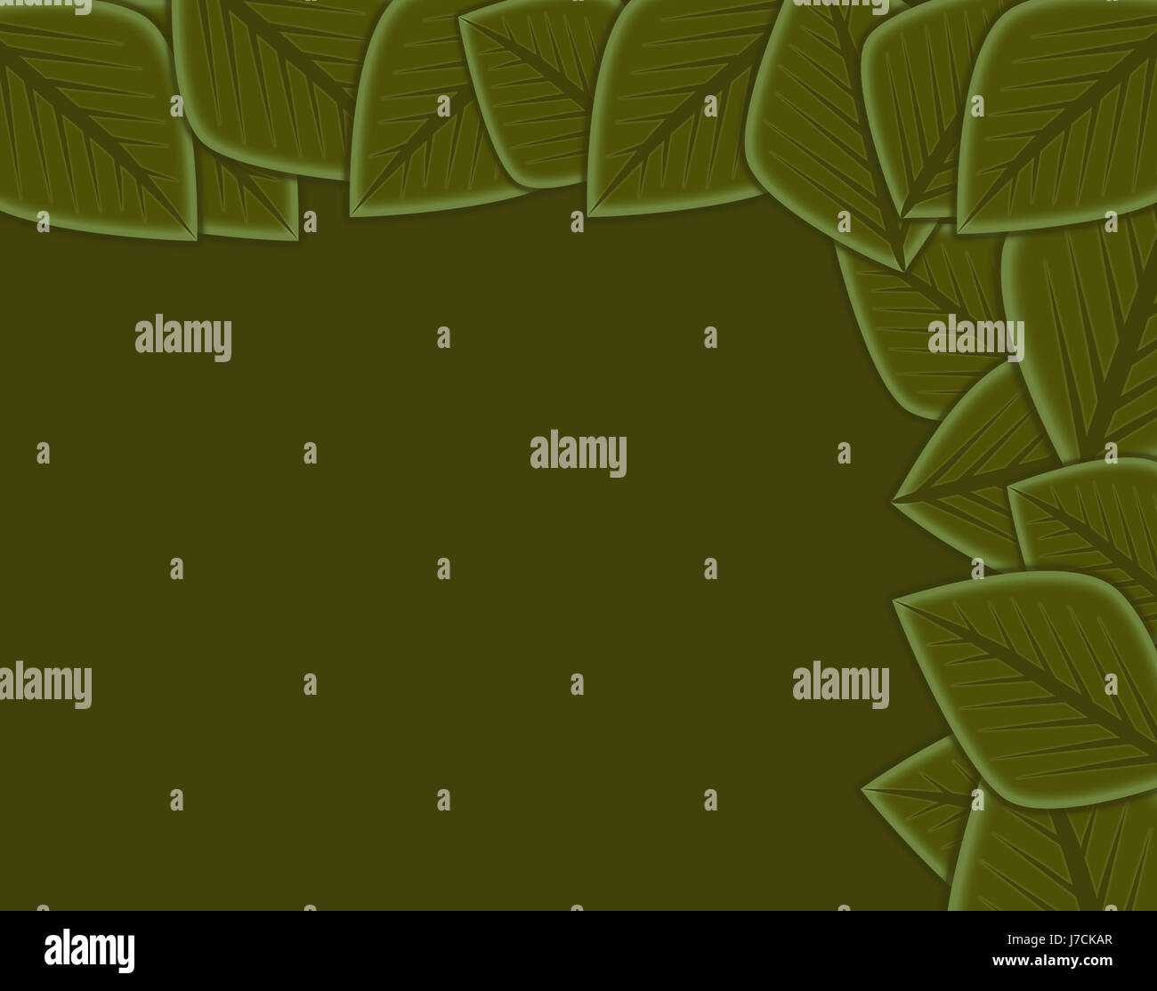 leaf illustration abstract frame lawn green backdrop background ...