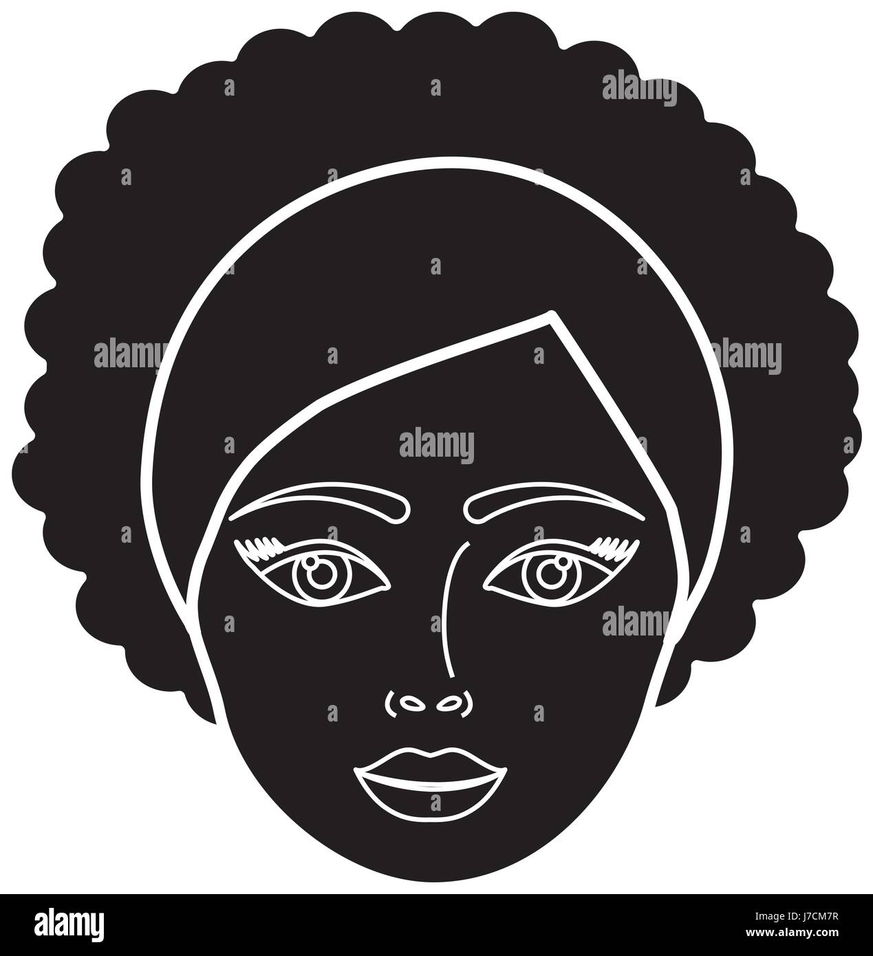 woman face icon Stock Vector Image & Art - Alamy