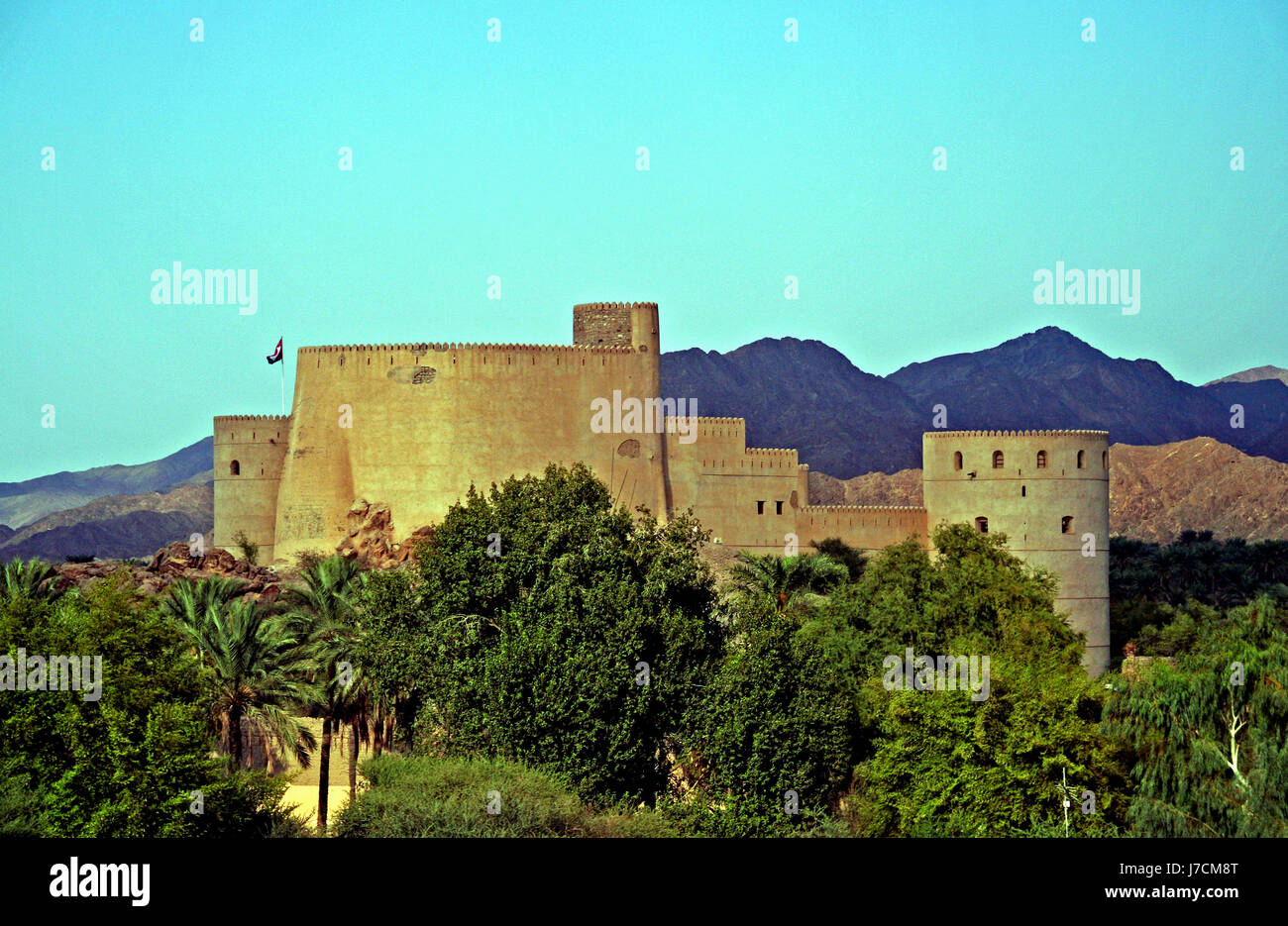 Rustaq Fort, Oman Stock Photo - Alamy