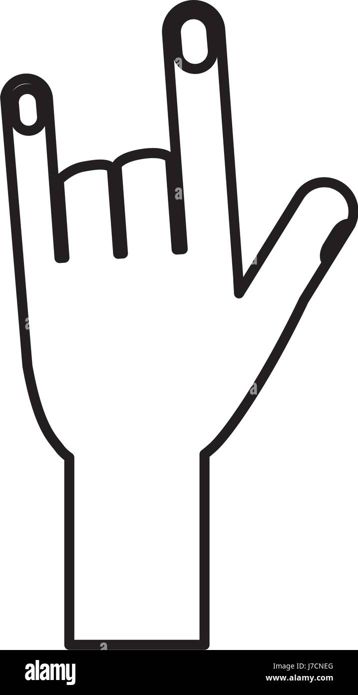 human hand icon Stock Vector Image & Art - Alamy