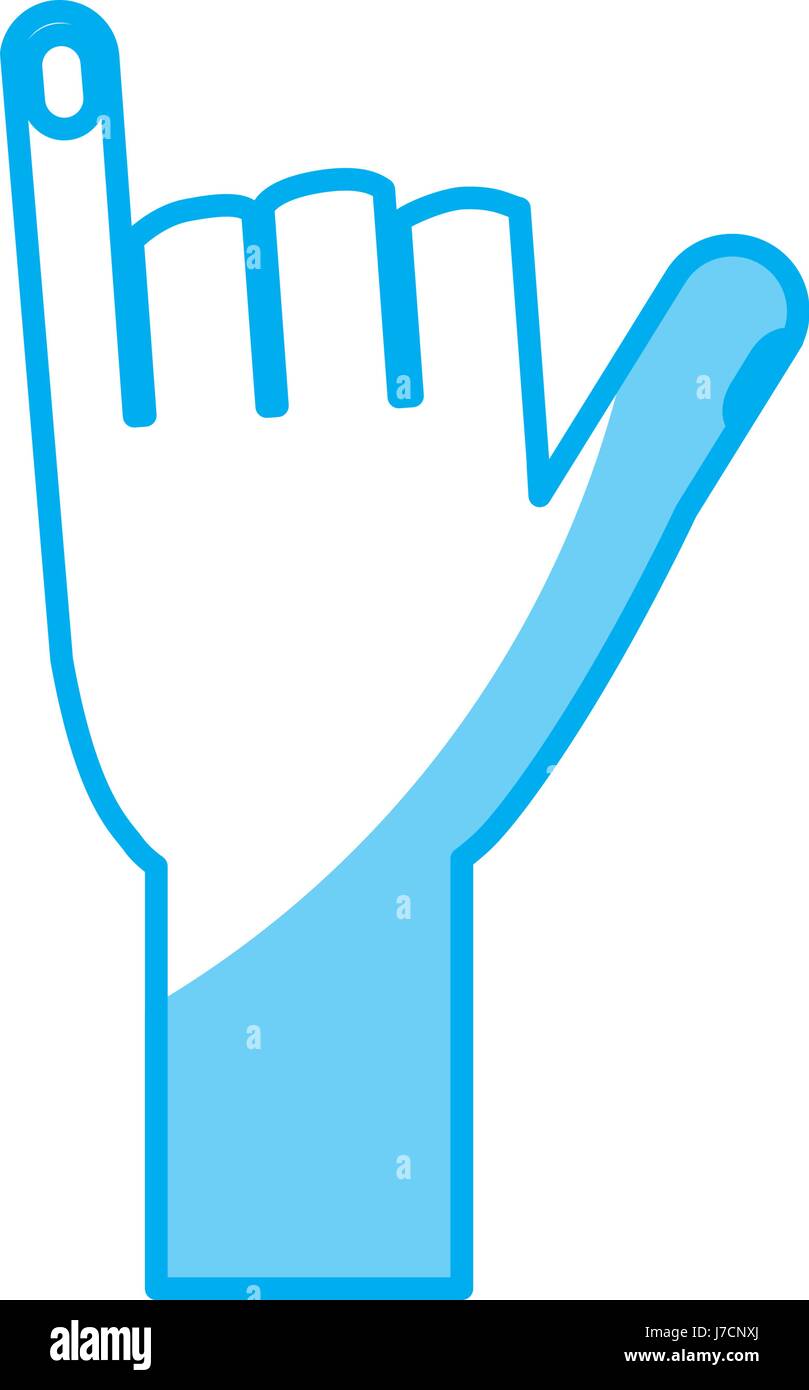 human hand icon Stock Vector Image & Art - Alamy