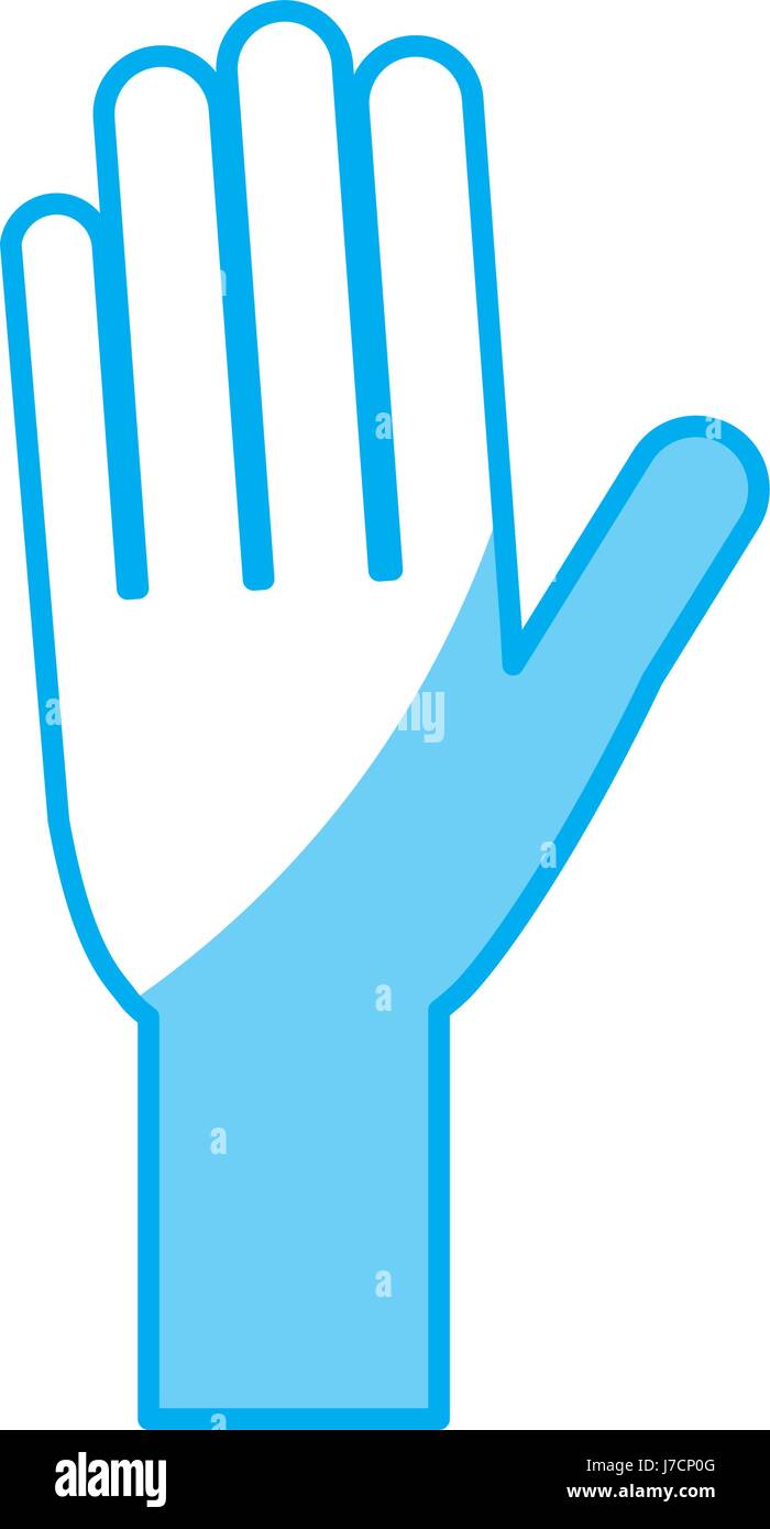 human hand icon Stock Vector Image & Art - Alamy