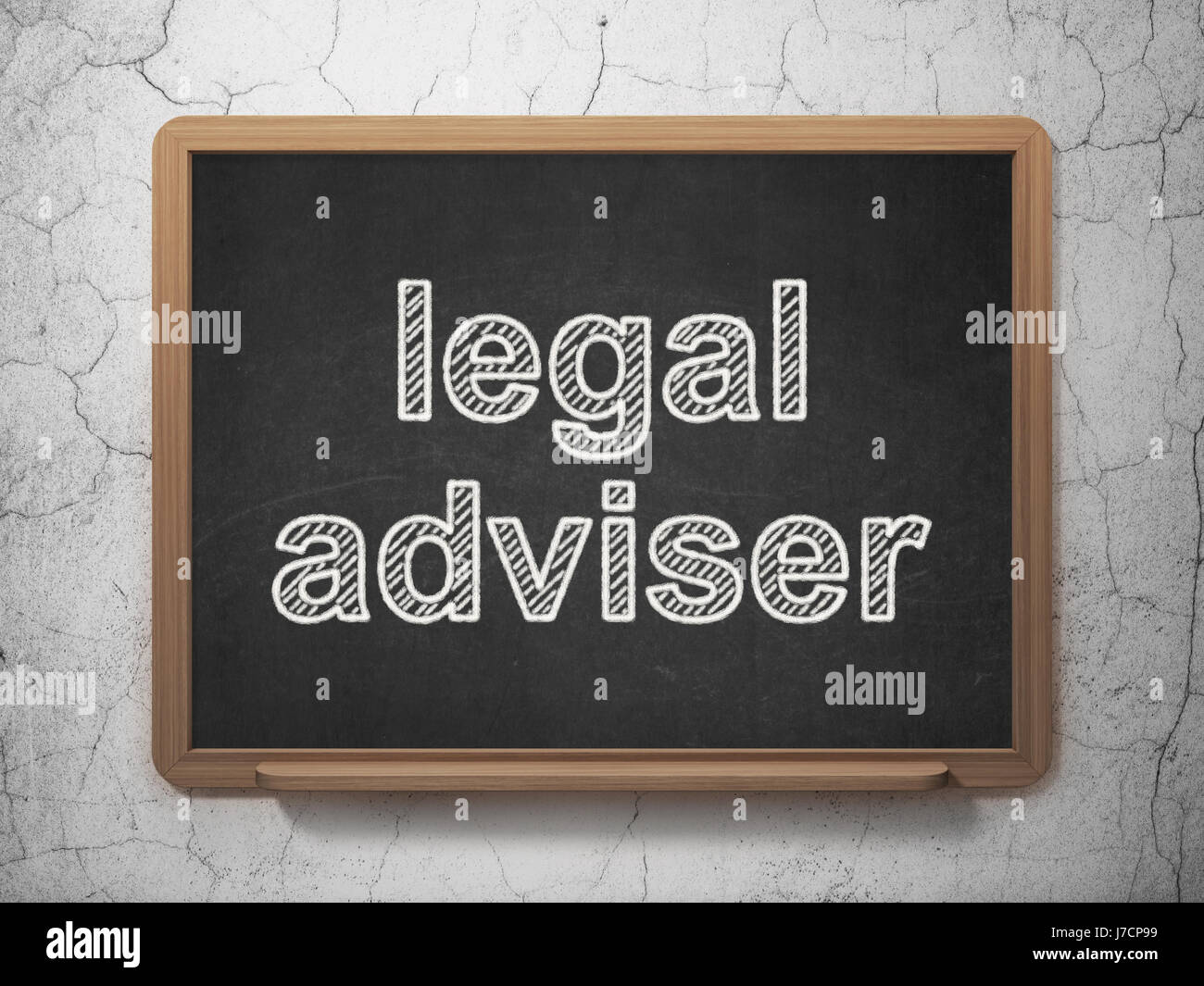 Law concept: Legal Adviser on chalkboard background Stock Photo - Alamy