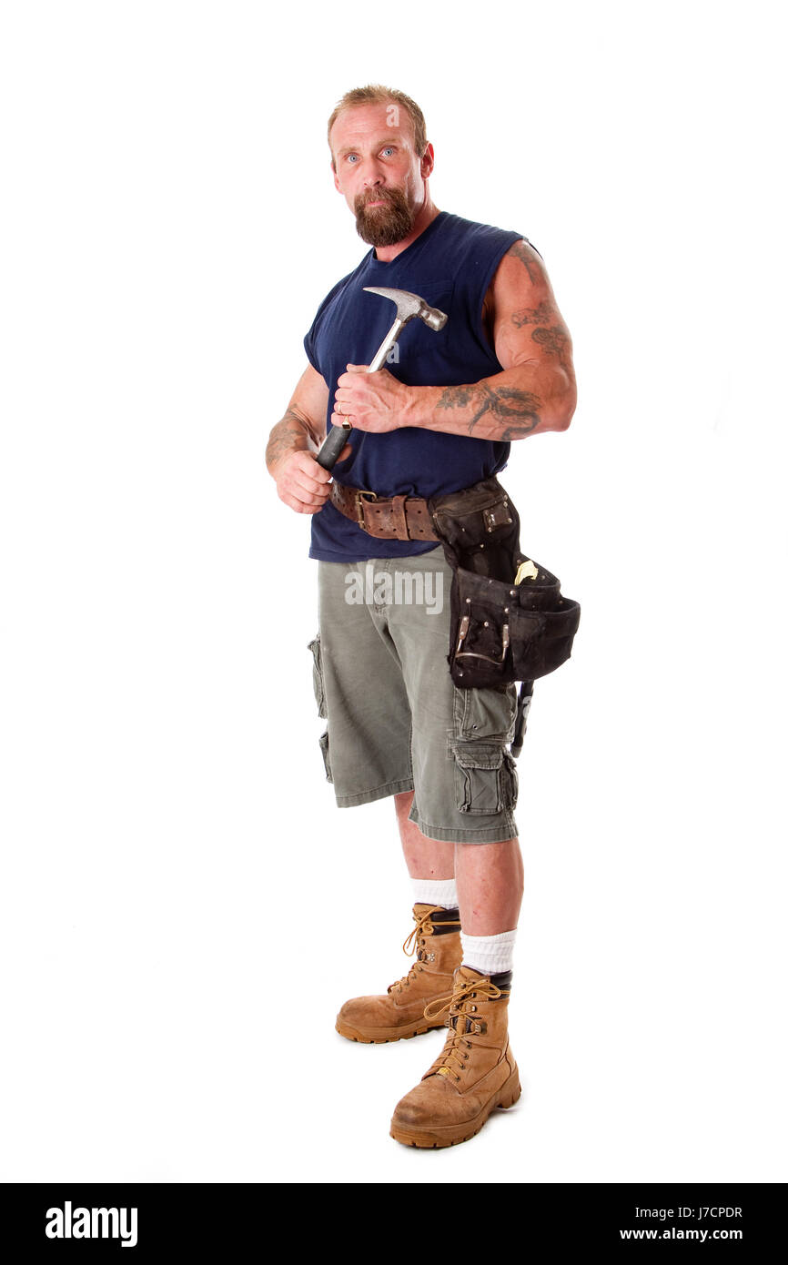 tool male masculine belt carpenter hammer gavel man construction guy ...