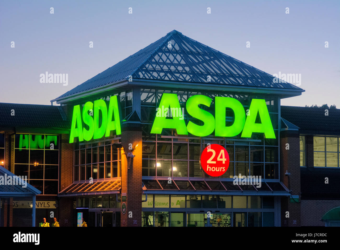 24 hours asda supermarket hi-res stock photography and images - Alamy
