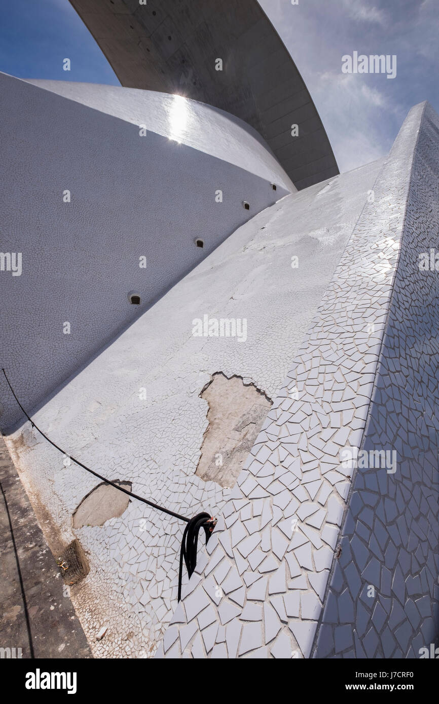 Auditorio de tenerife modern architect adan martin hi-res stock ...