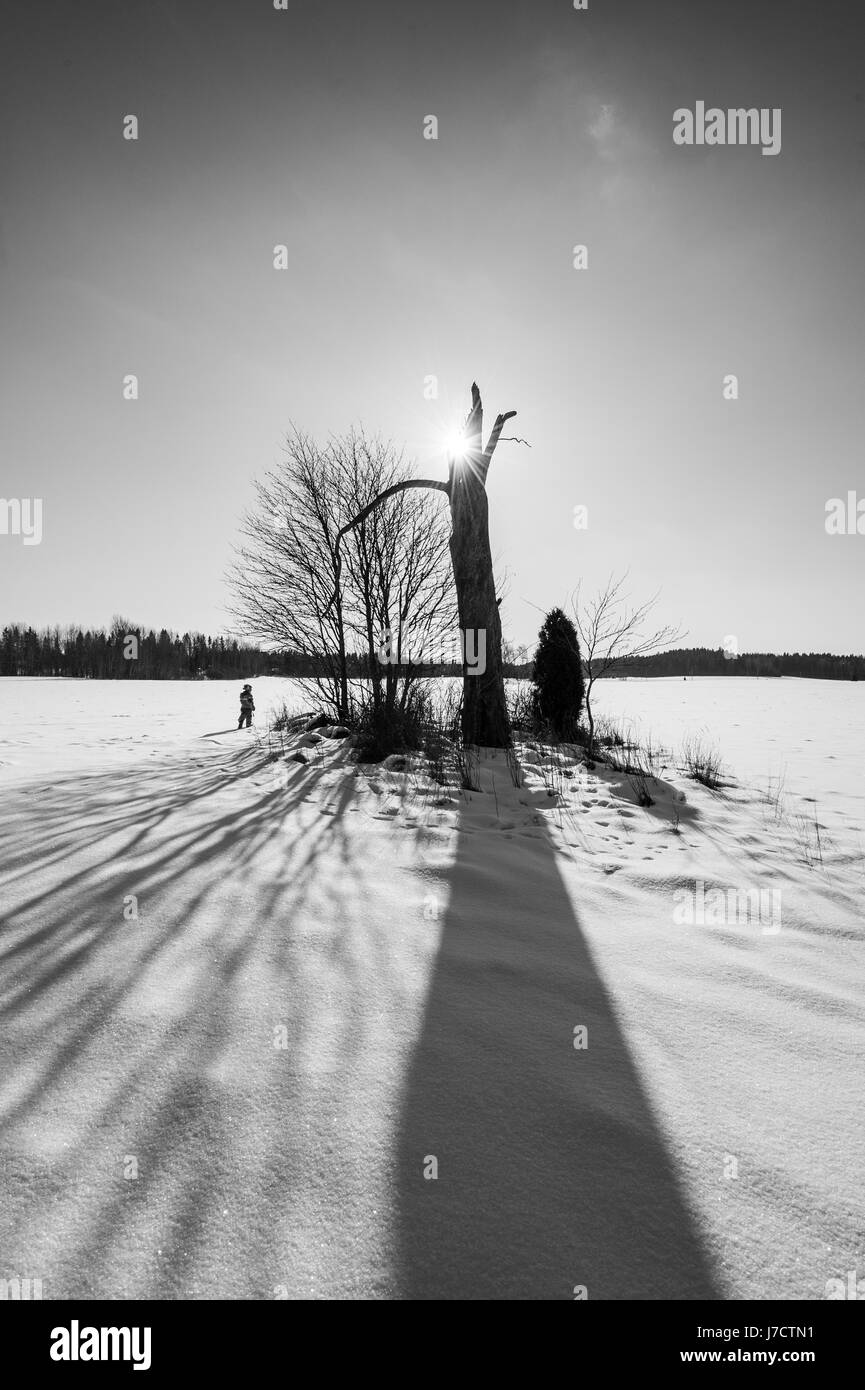 Shadow shadows child Black and White Stock Photos & Images - Alamy
