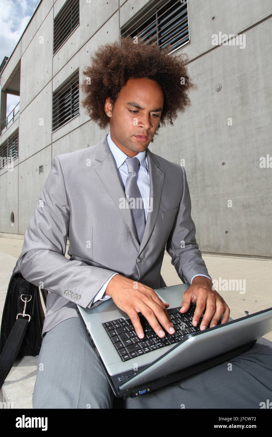 bank lending institution office laptop notebook computers computer ...
