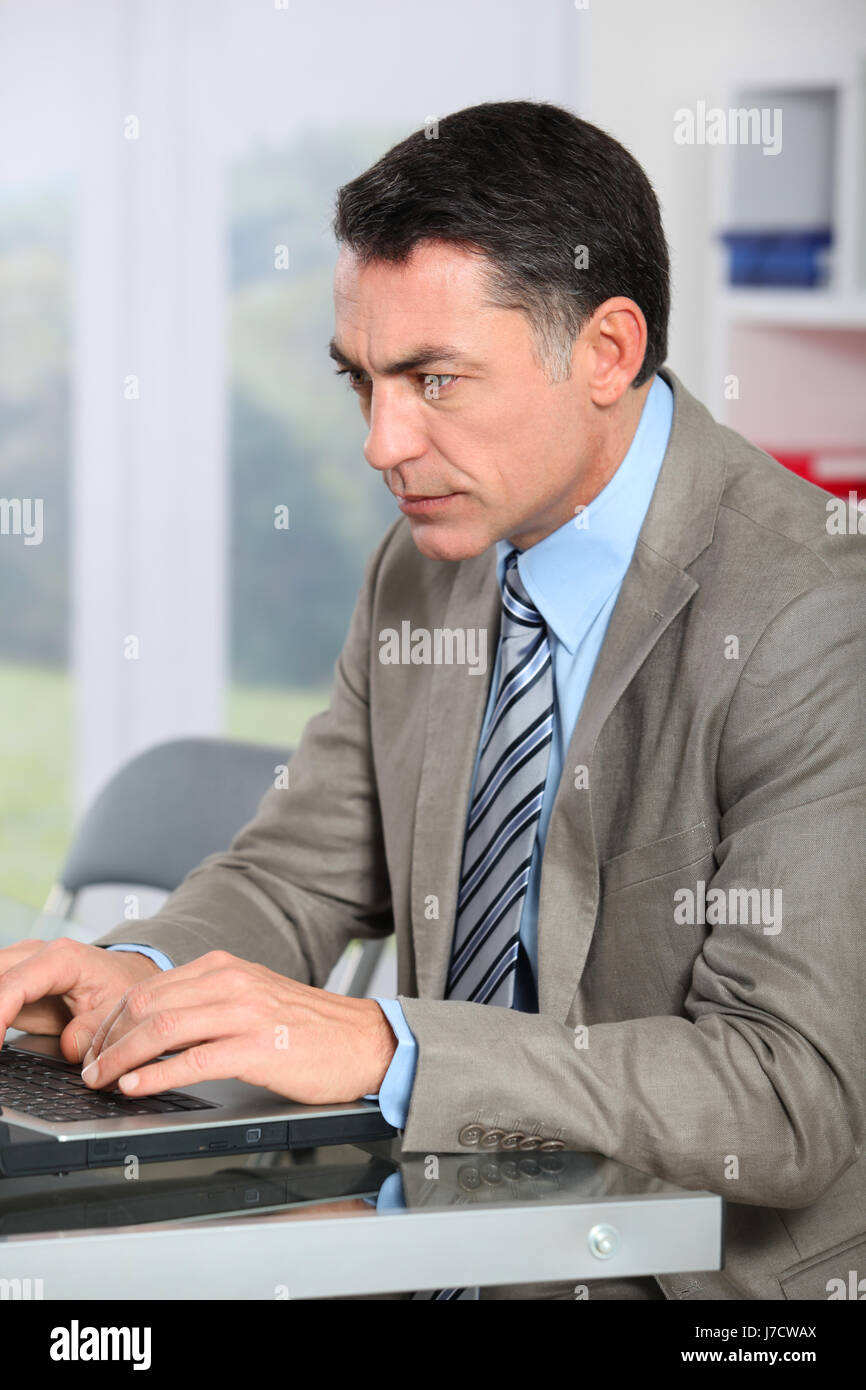 office laptop notebook computers computer closeup portrait blank ...