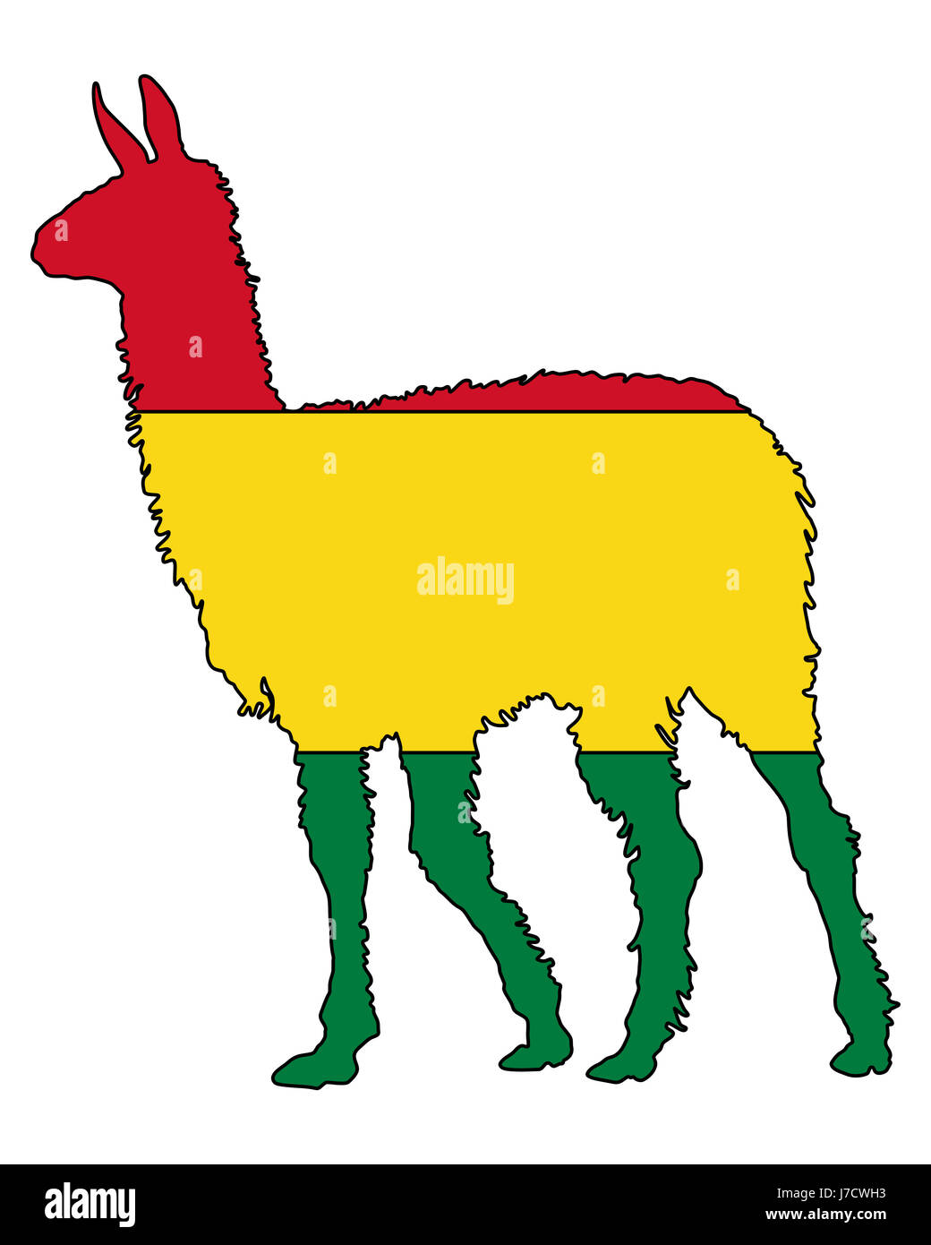 Lama Cut Out Stock Images & Pictures - Alamy