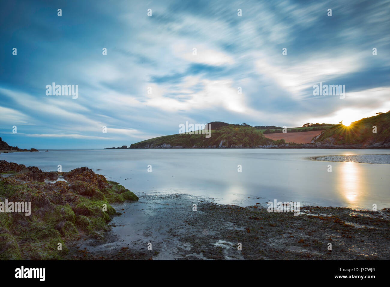 Mothecombe beach hi-res stock photography and images - Alamy
