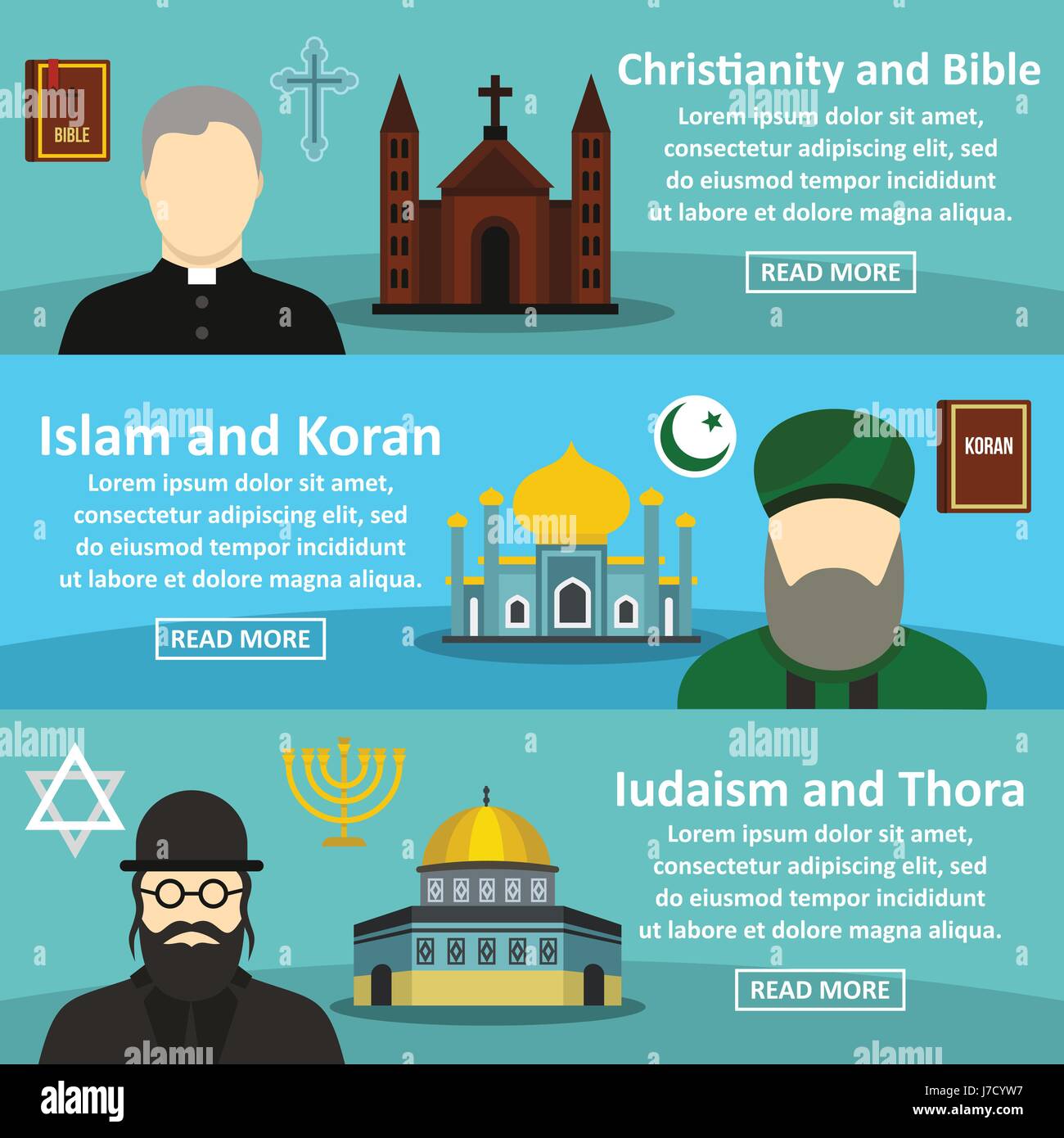 Different religion pray Stock Vector Images - Alamy