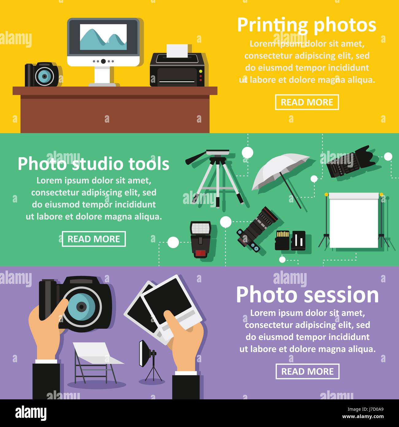 Horizontal photo photos Stock Vector Images - Alamy