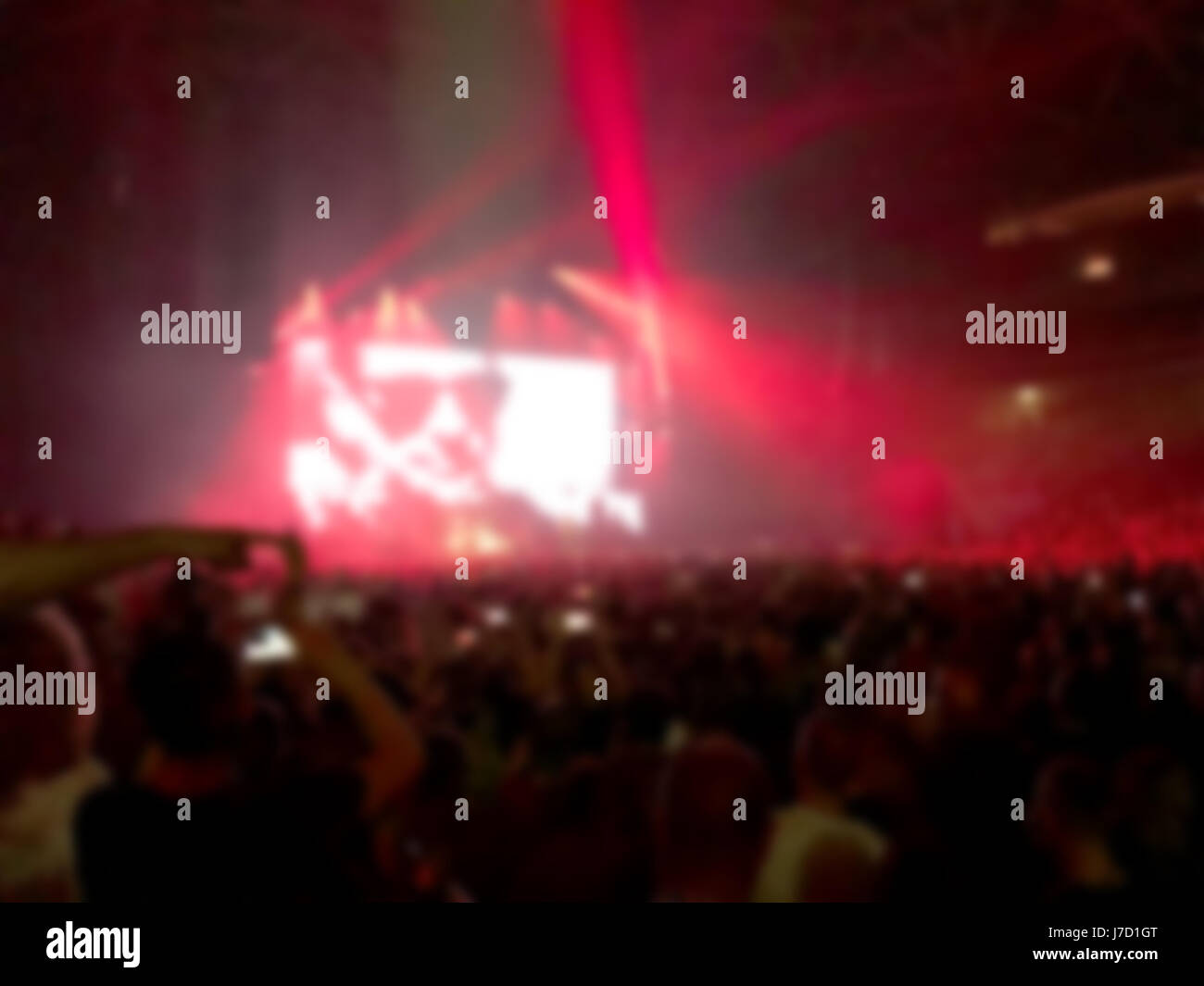 blurred concert background light show Stock Photo - Alamy
