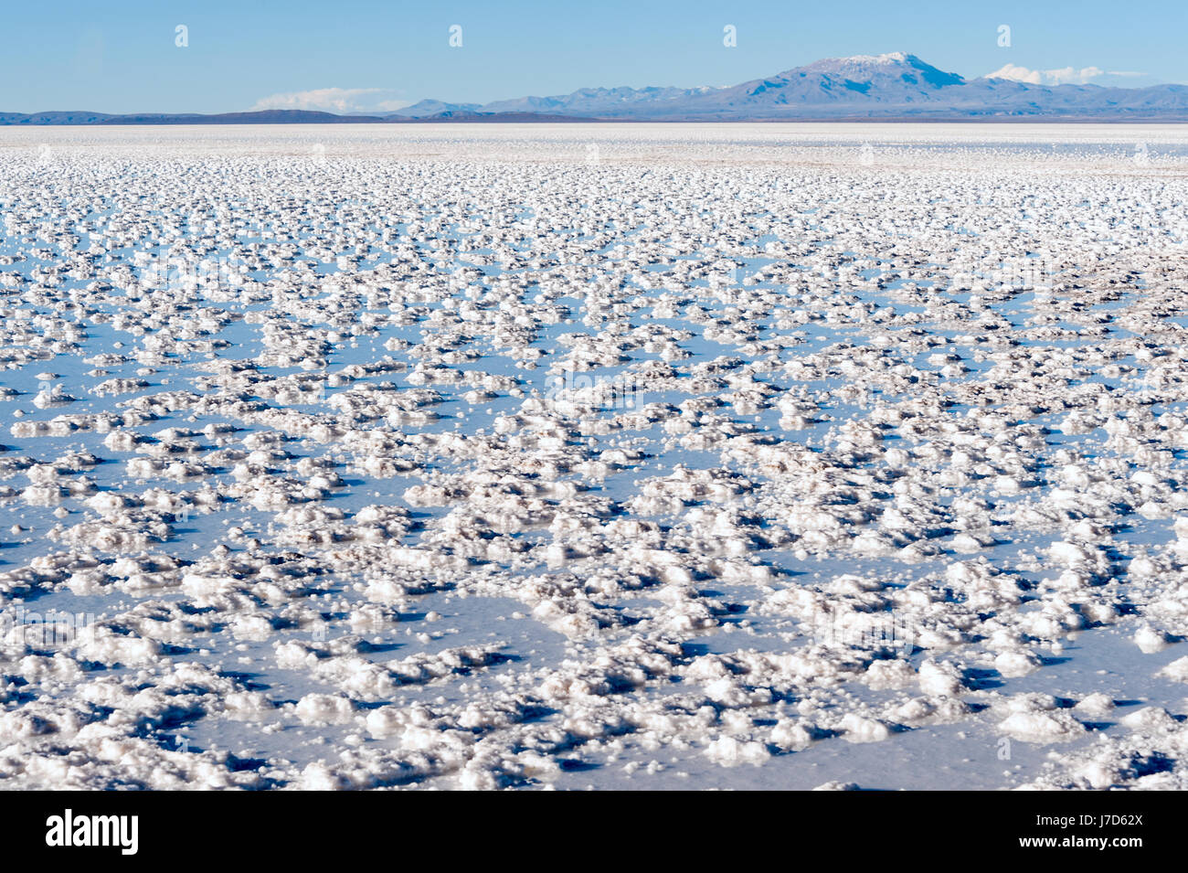 Salt lake - Salar de Uyuni in Bolivia Stock Photo - Alamy