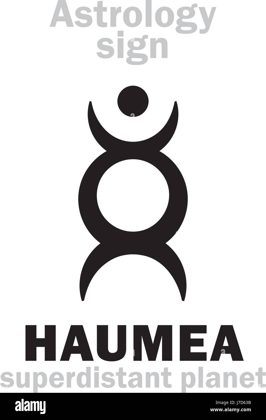 Haumea Astronomical Symbol