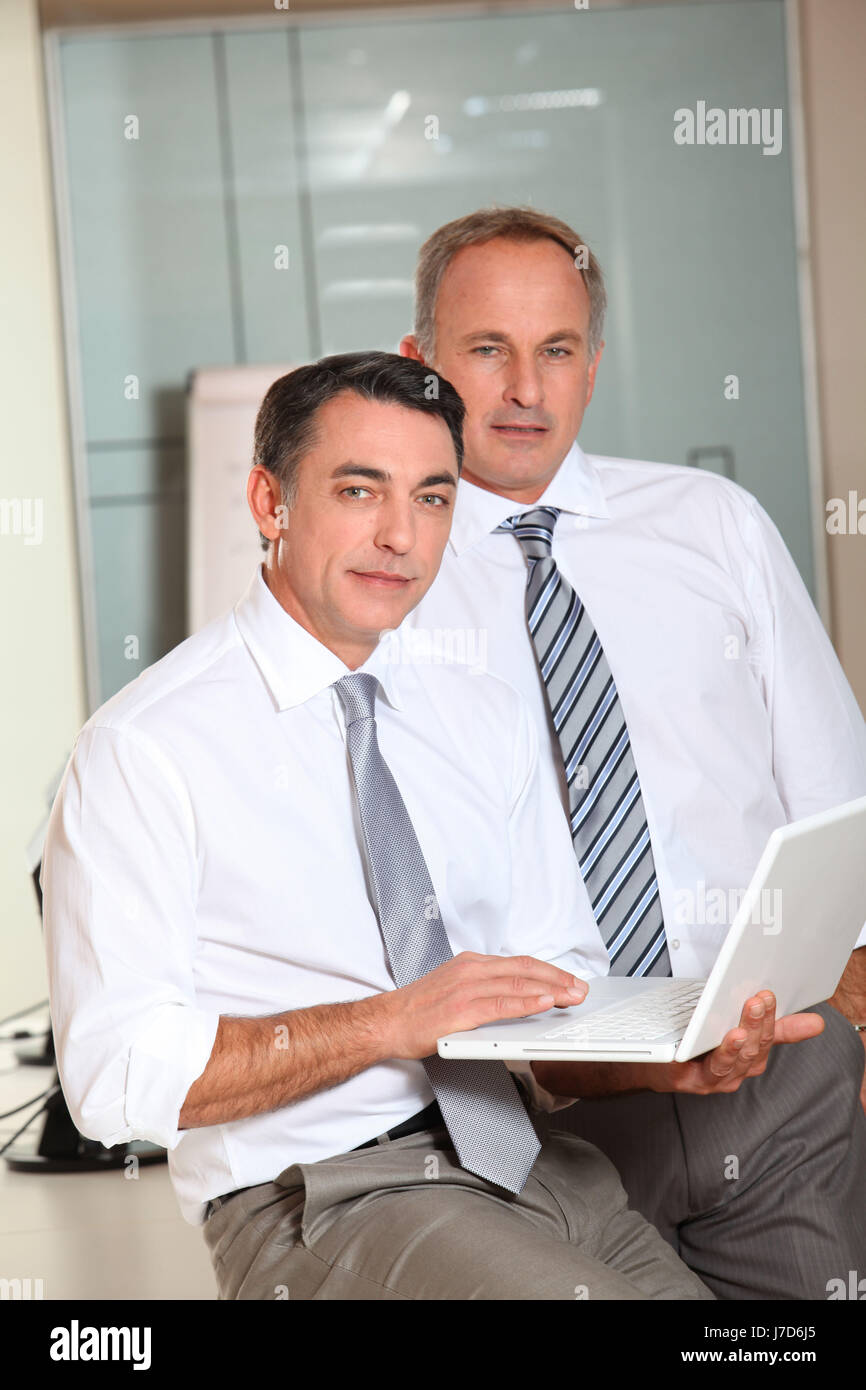 office laptop notebook computers computer discussion presentation blank ...