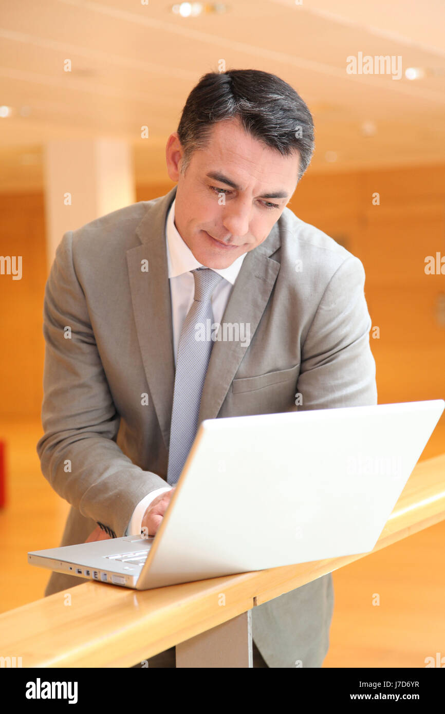 wait waiting hall laptop notebook computers computer laugh laughs ...