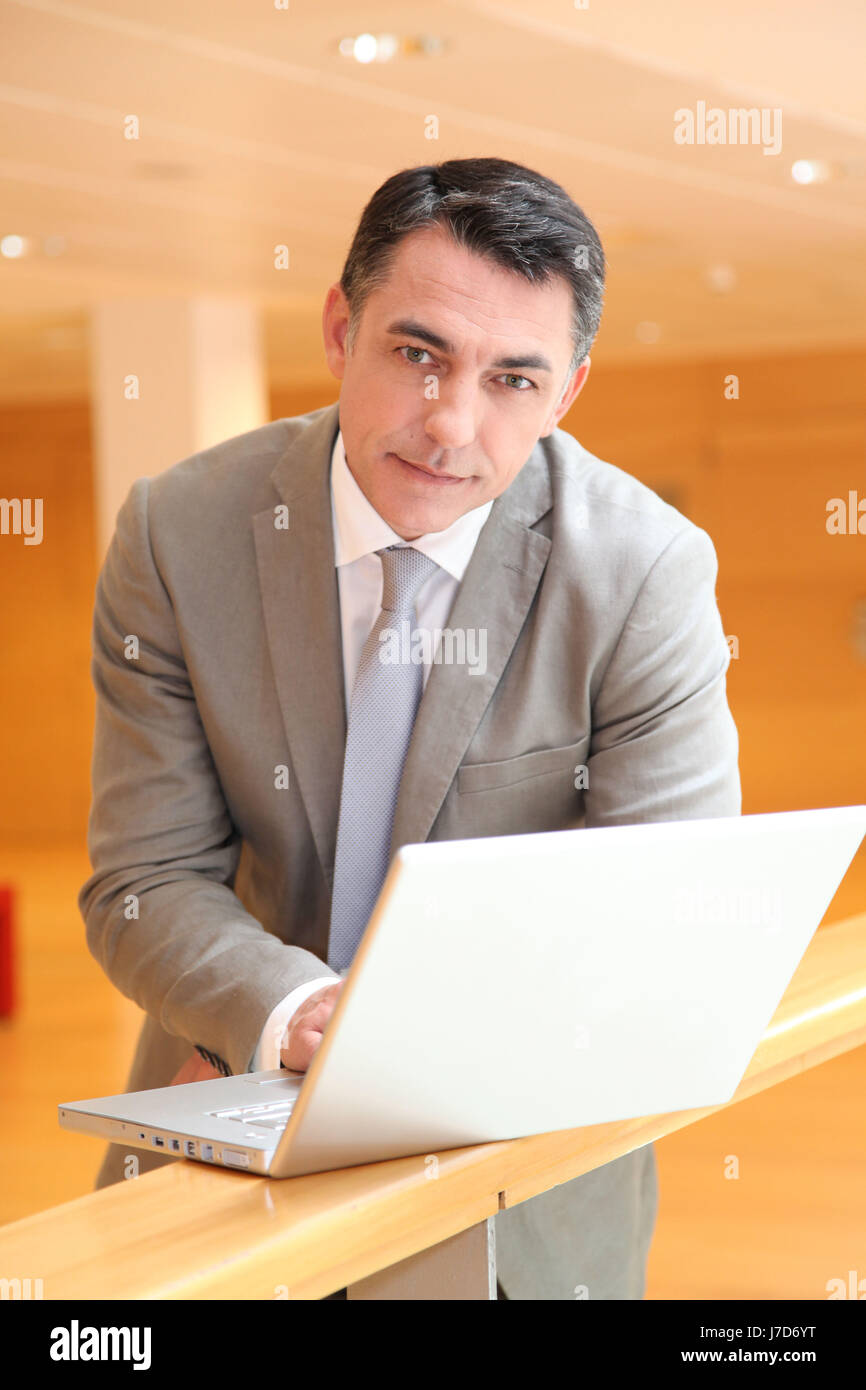 wait waiting hall laptop notebook computers computer laugh laughs ...