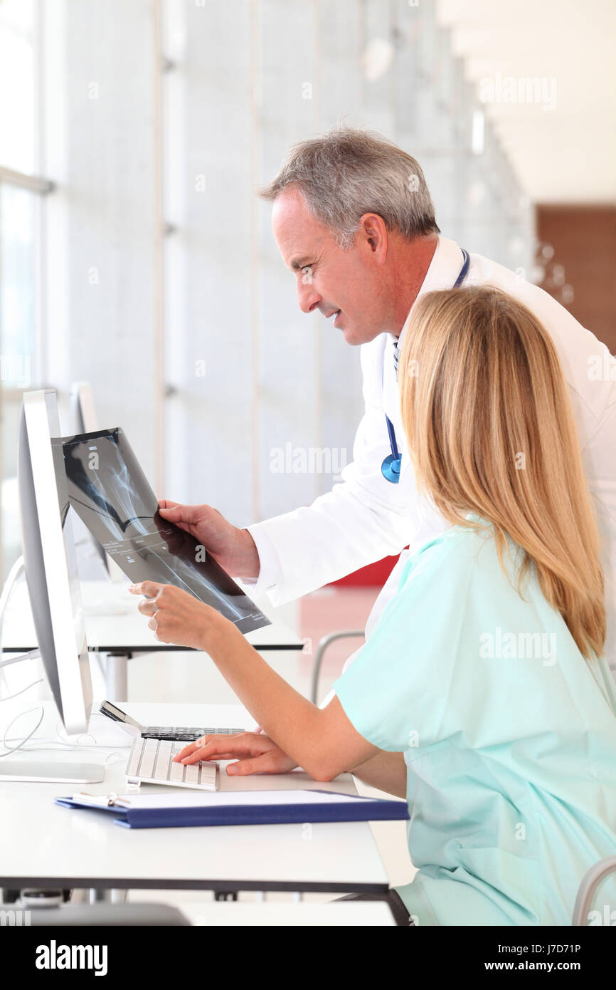 doctor physician medic medical practicioner woman desk health ...