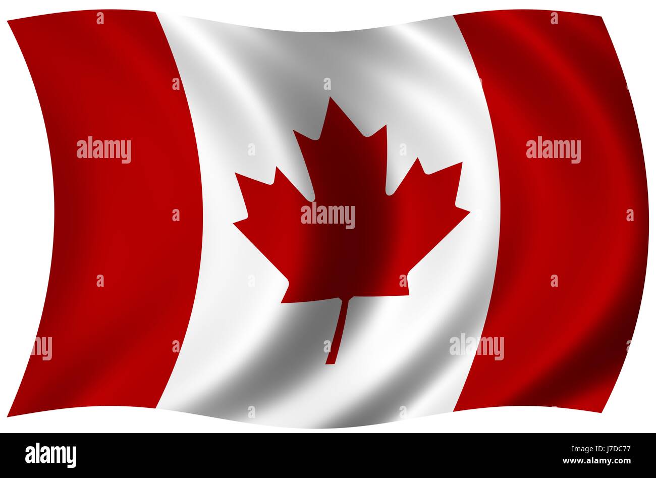 national flag of canada Stock Photo - Alamy