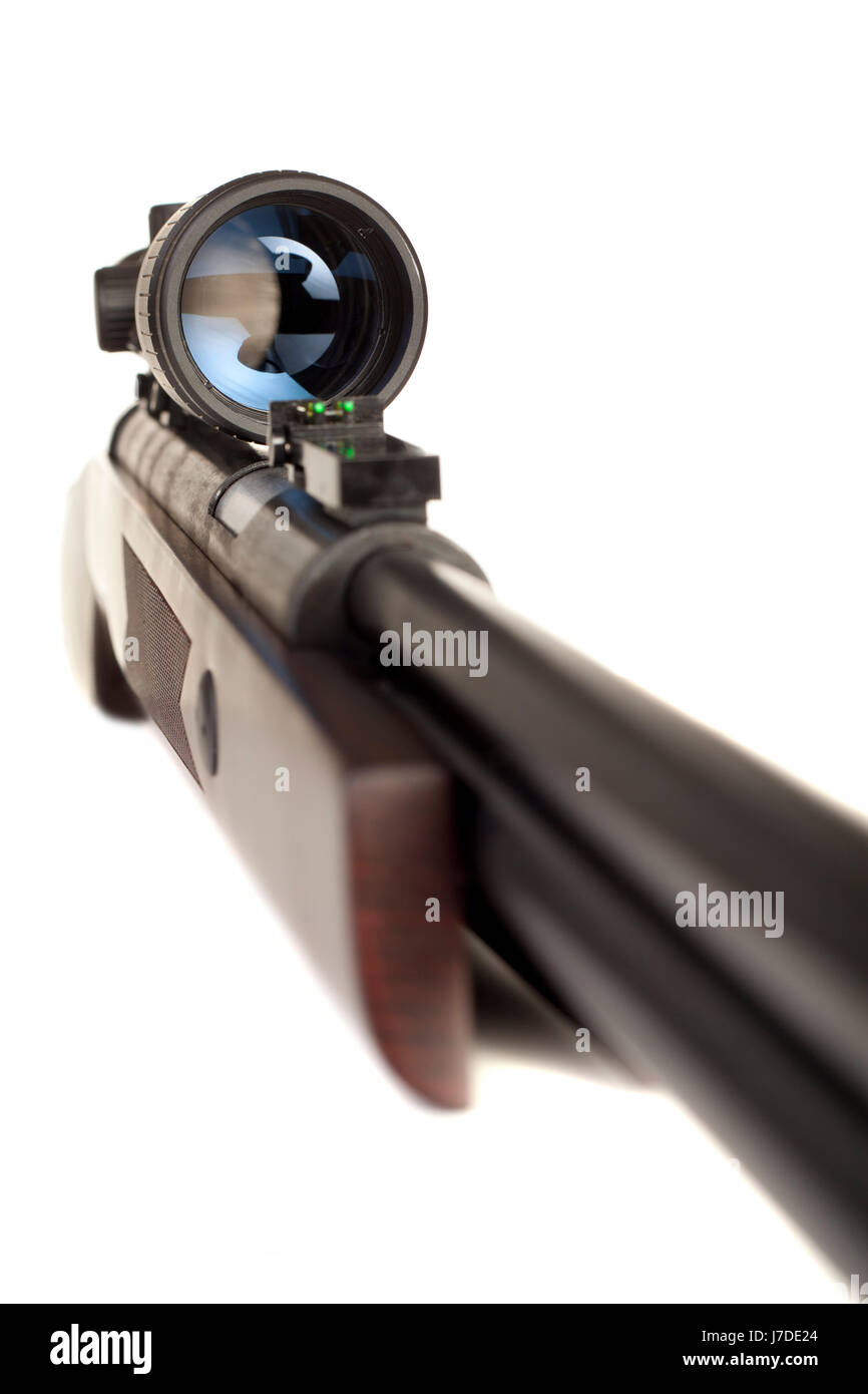 isolated lens rifle arm weapon gun firearm trigger sight isolated lens ...