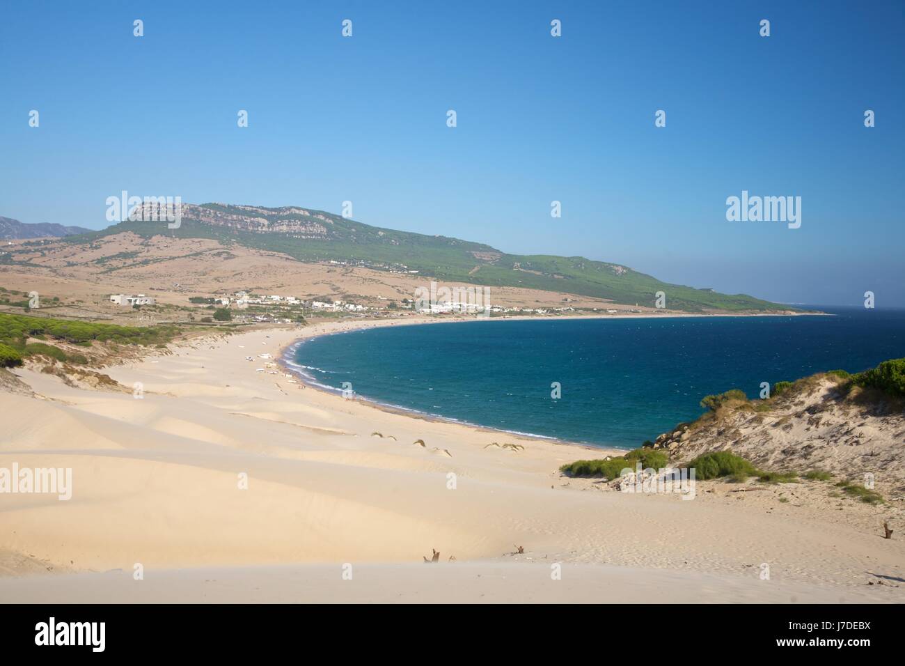 beach seaside the beach seashore spain coast landscape scenery ...