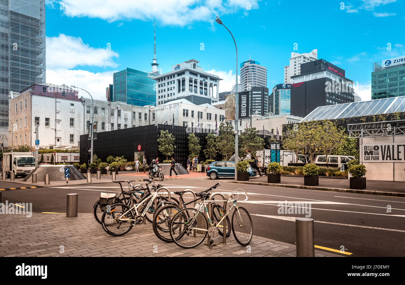 City view of Auckland, New Zealand Stock Photo - Alamy