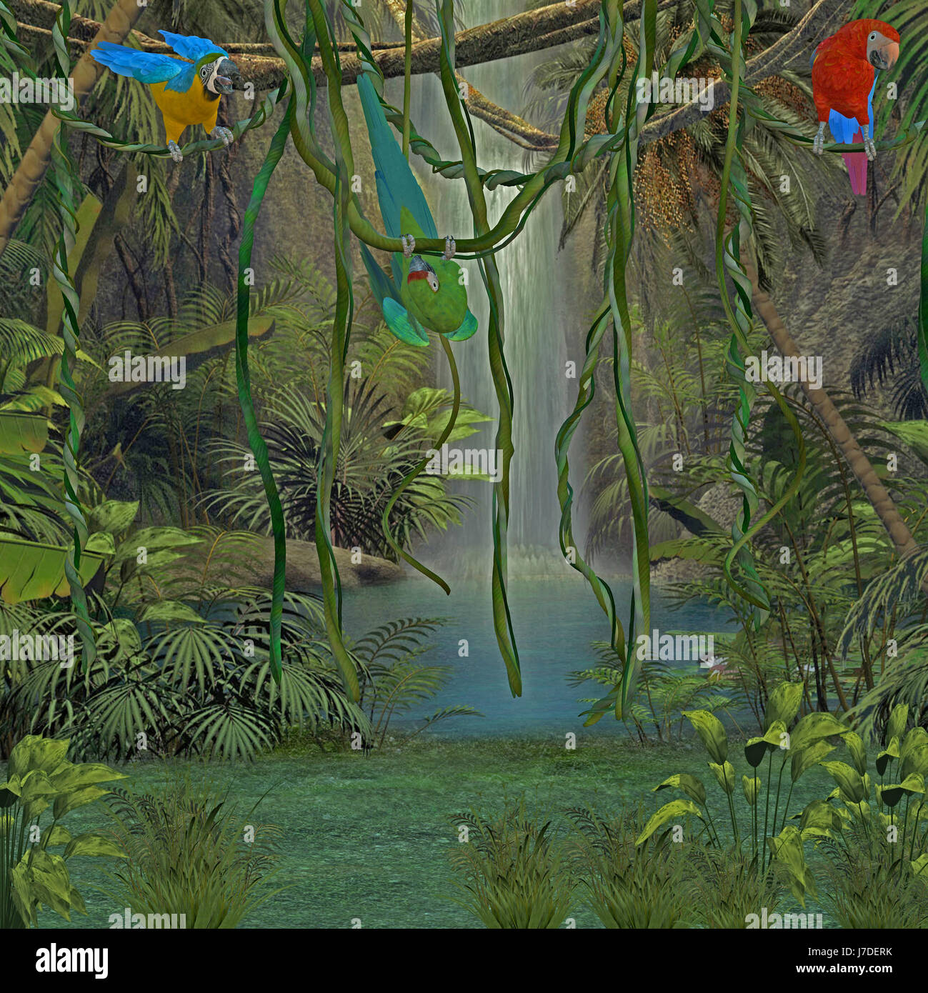 Jungle graphics hi-res stock photography and images - Alamy