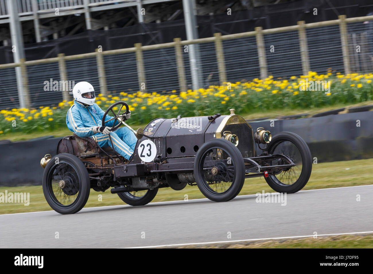 1911 SCAT Type C Racer Targa Florio with driver Andrew Howes-Davies ...