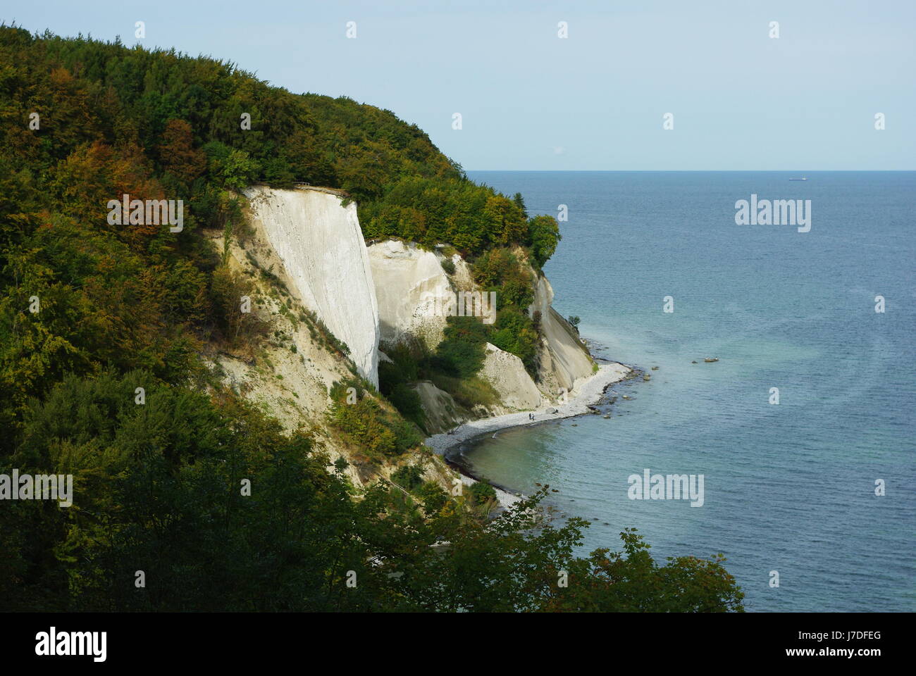 chalk cliffs in autumnal sunlight Stock Photo - Alamy