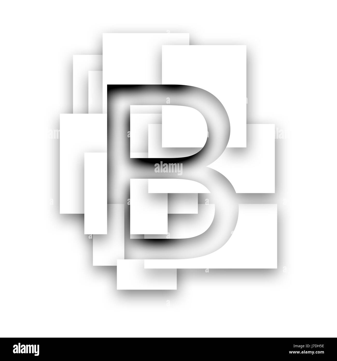Letter b font Black and White Stock Photos & Images - Alamy