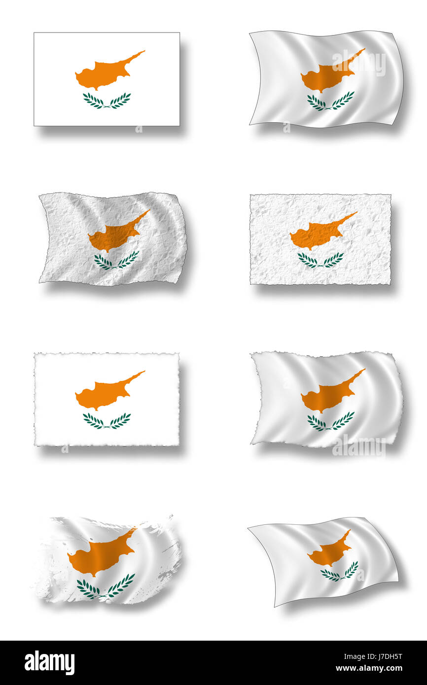 flag of cyprus Stock Photo - Alamy