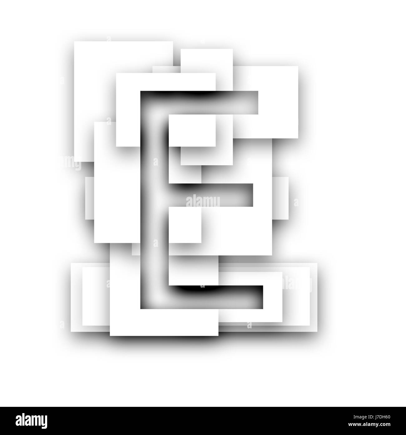 Letter e Black and White Stock Photos & Images - Alamy