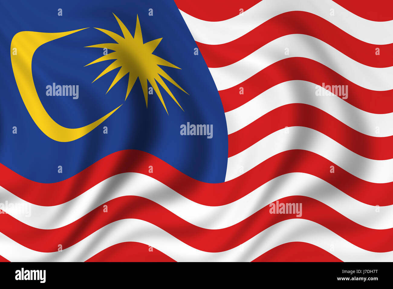 flag of malaysia Stock Photo - Alamy