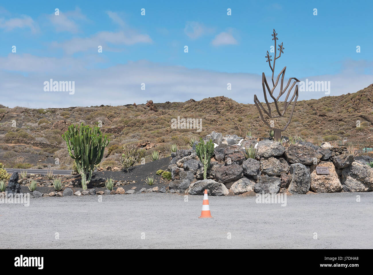 Aloe Museum in Lanzarote island Stock Photo - Alamy
