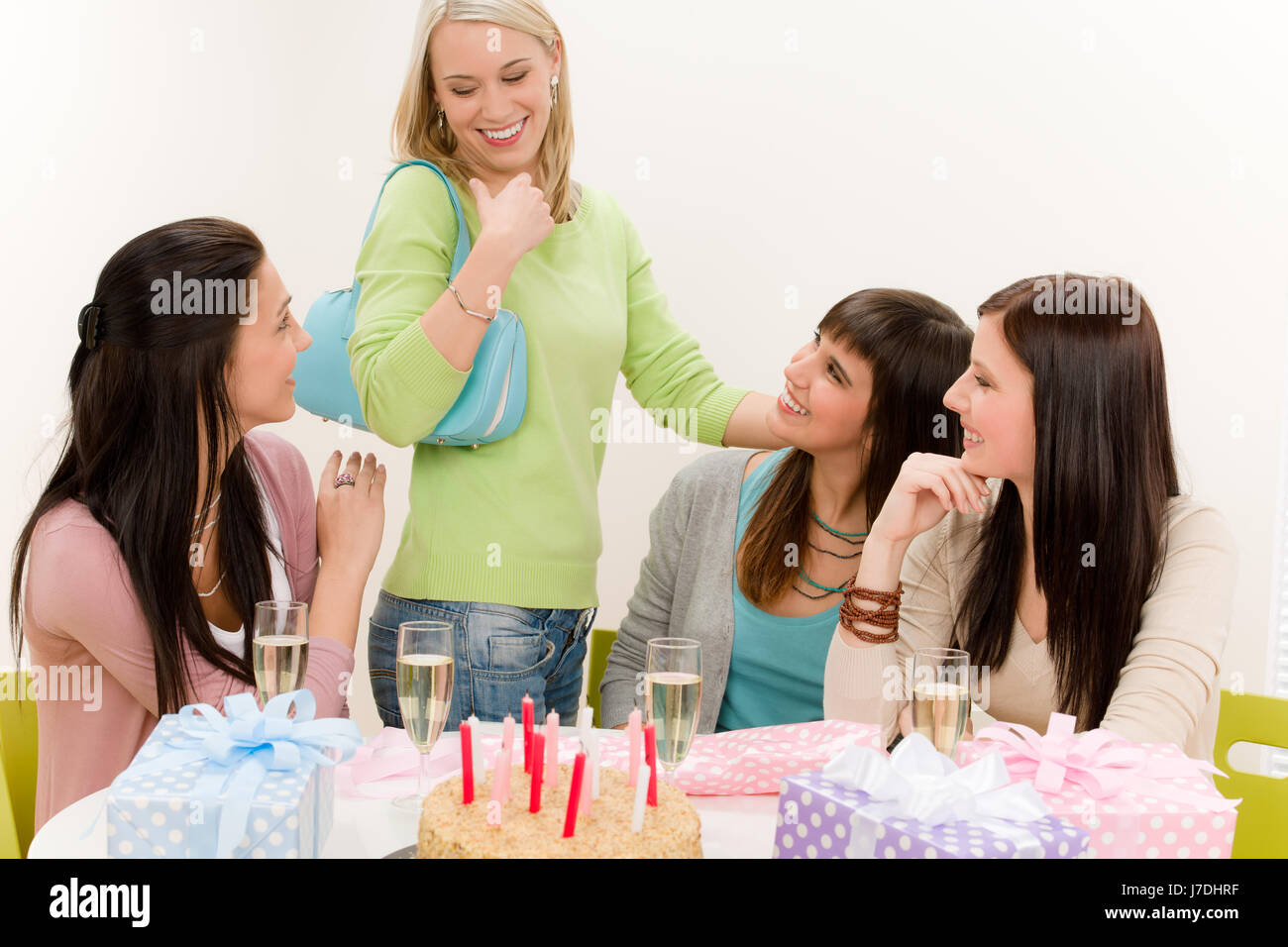 woman present celebrate reveling revels celebrates party celebration ...