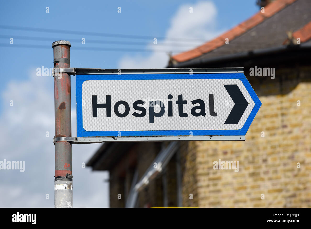 Hospital Signpost High Resolution Stock Photography and Images - Alamy