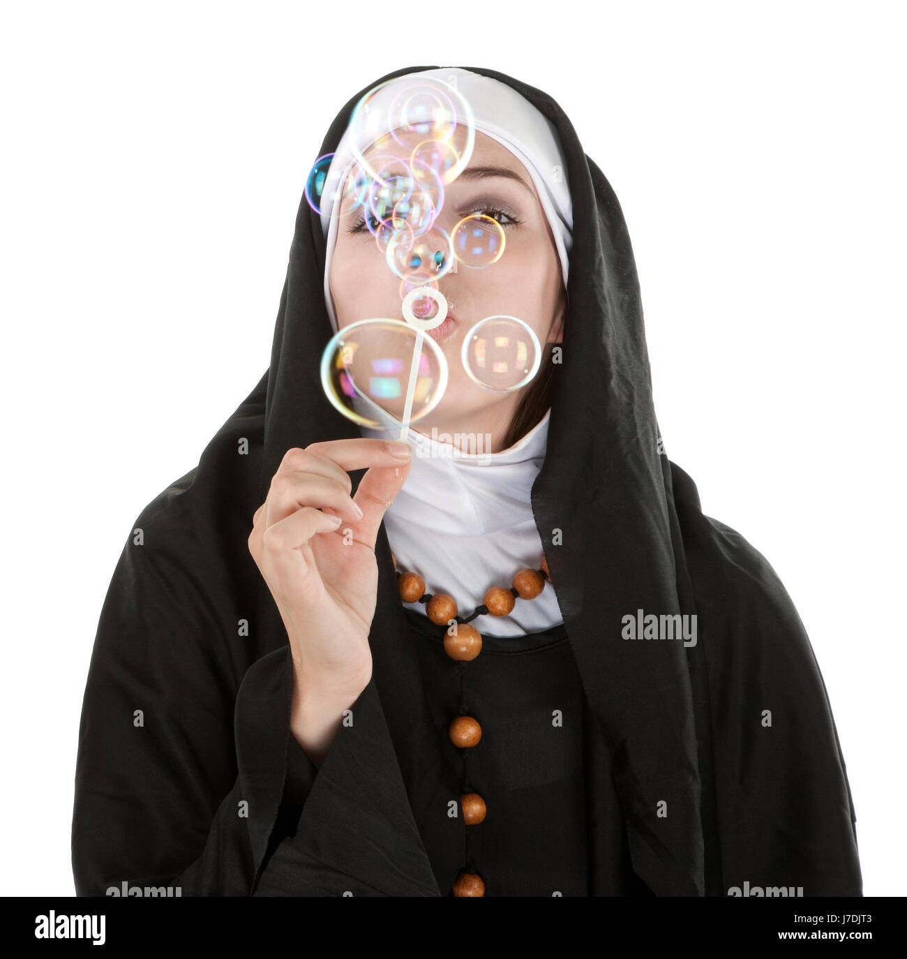 woman single lady female nun clergy habit covering cover custom woman ...