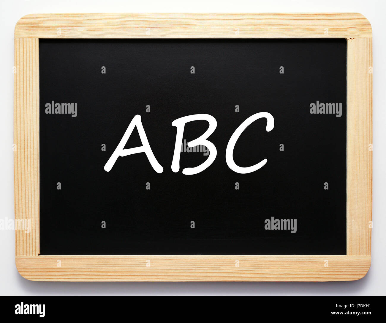 abc - concept board Stock Photo - Alamy