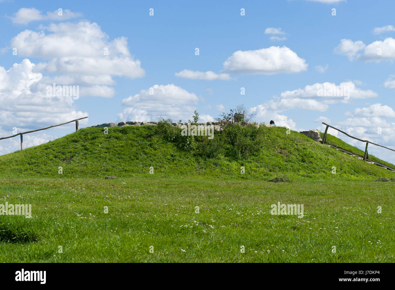 hill park summer summerly sight view outlook perspective vista panorama ...