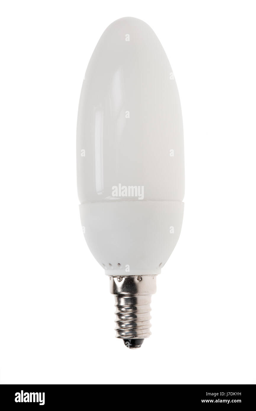 isolated bulb lightbulb shiner light lamp luminary compact white glass ...