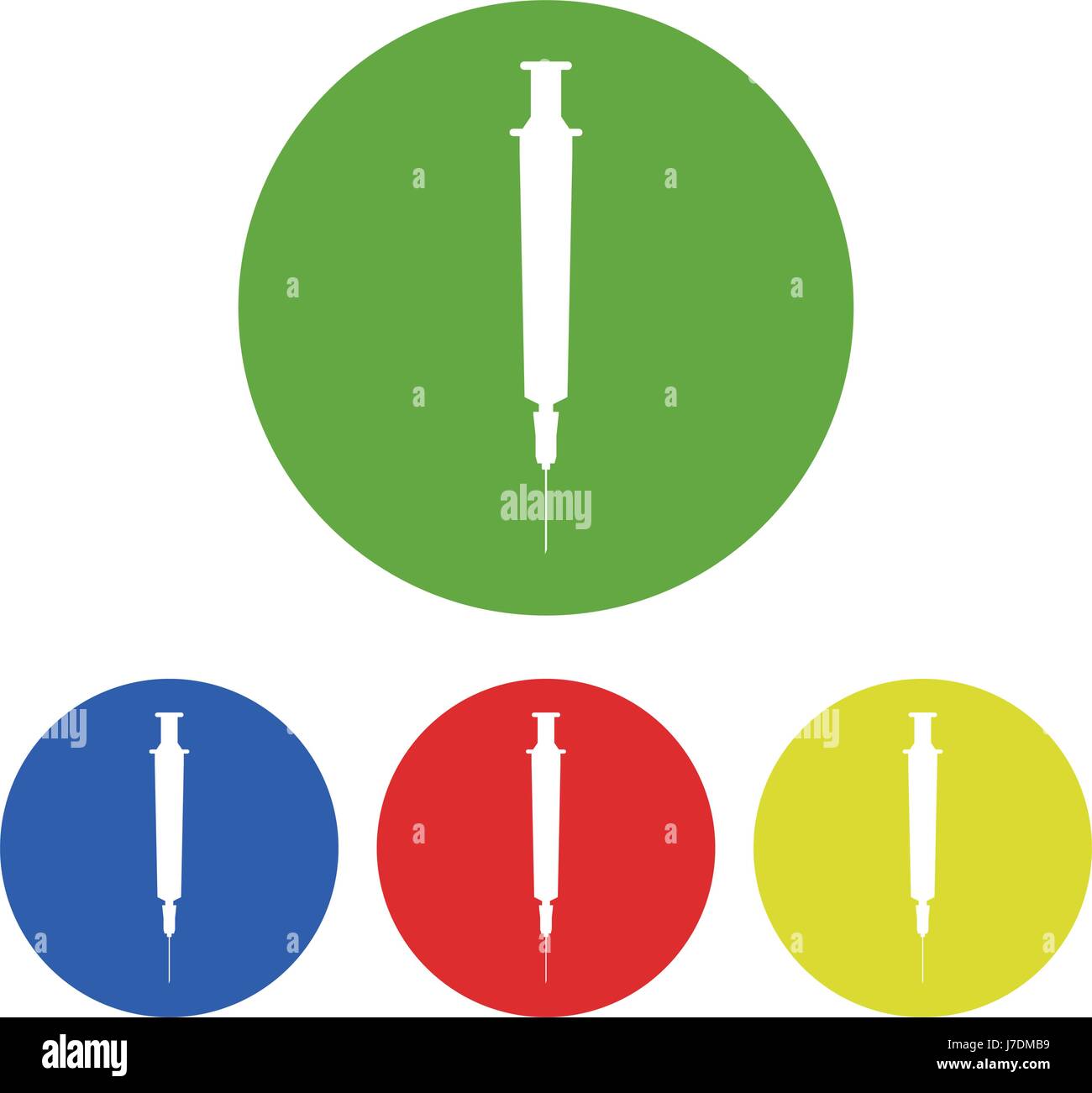 Set of syringe icon Stock Vector Image & Art - Alamy