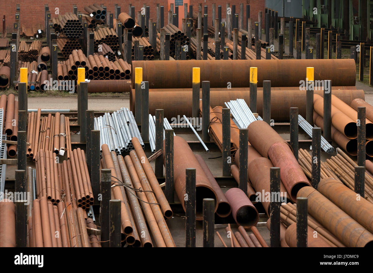 iron steel tube pipe industry dockyard shipbuilding metal tube raw ...