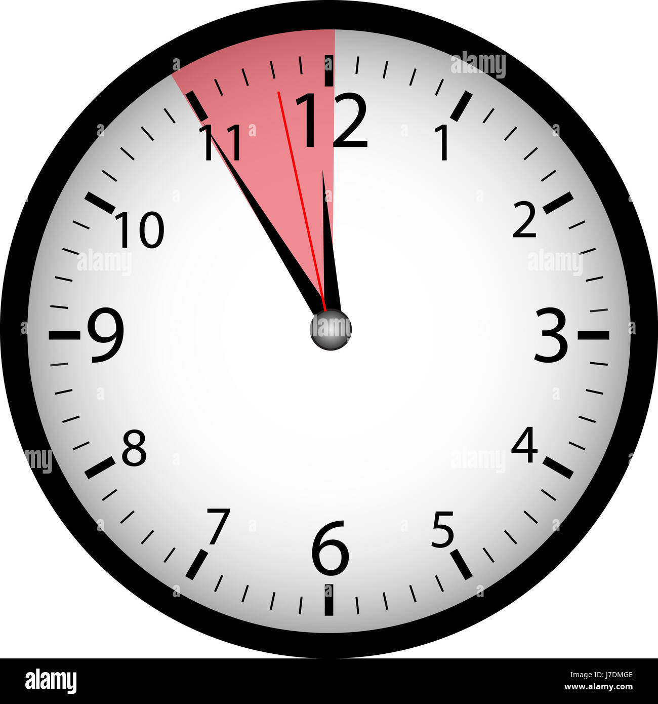 illustration of a clock Stock Photo - Alamy