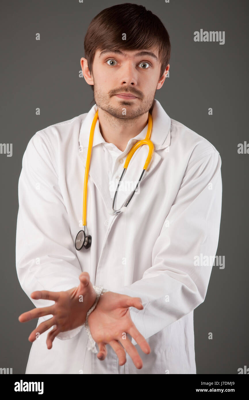 doctor physician medic medical practicioner hand hands frustration ...