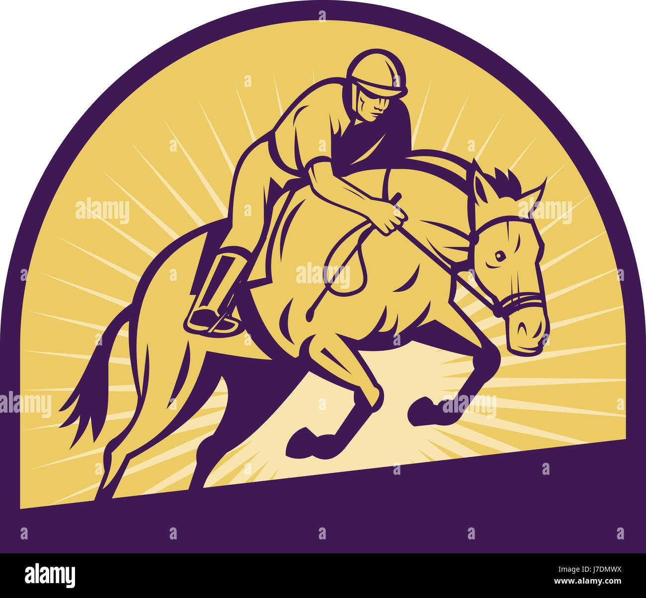 horse spring bouncing bounces hop skipping frisks jumping jump pony ...