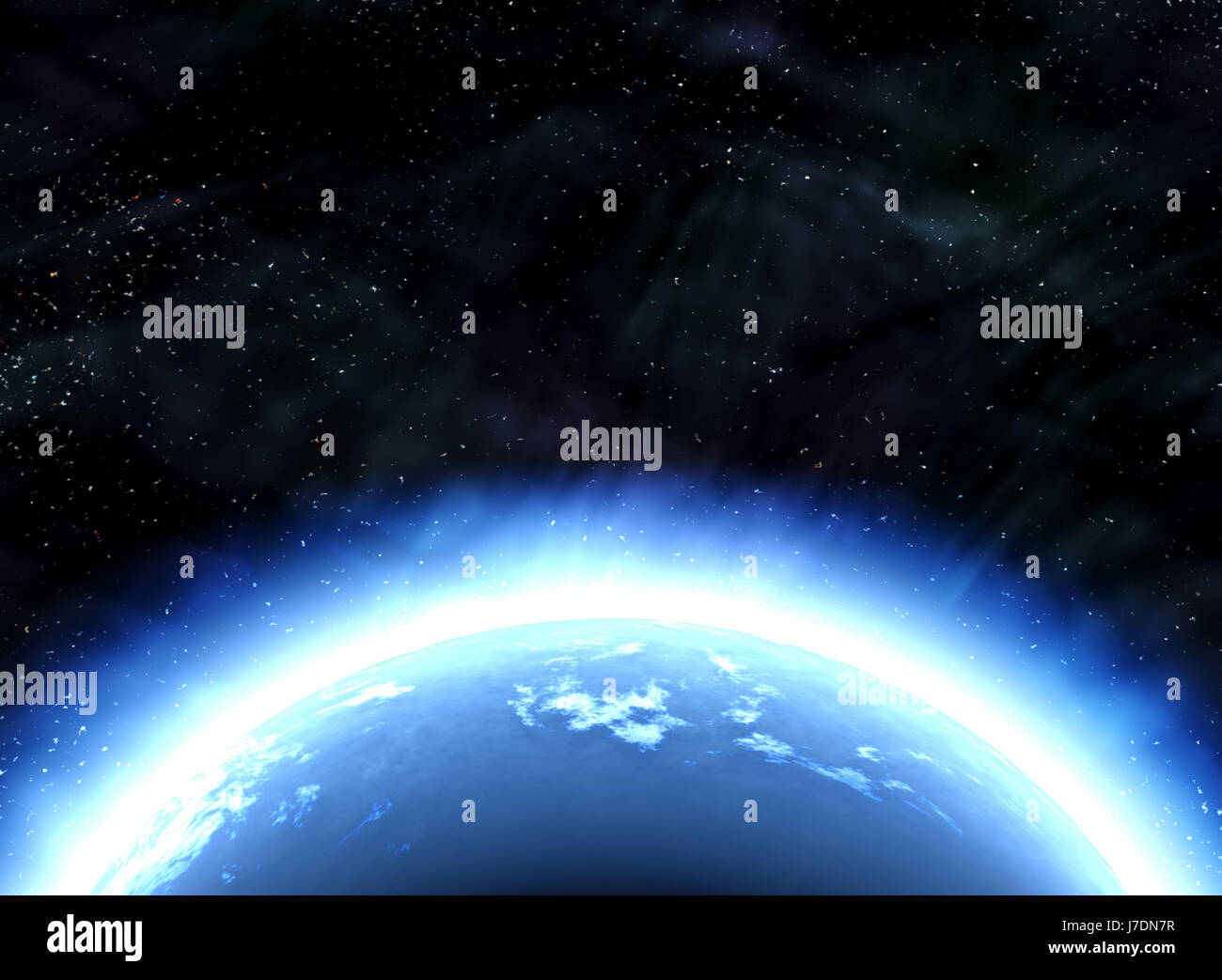 space night nighttime atmosphere deep galaxy globe planet earth world ...